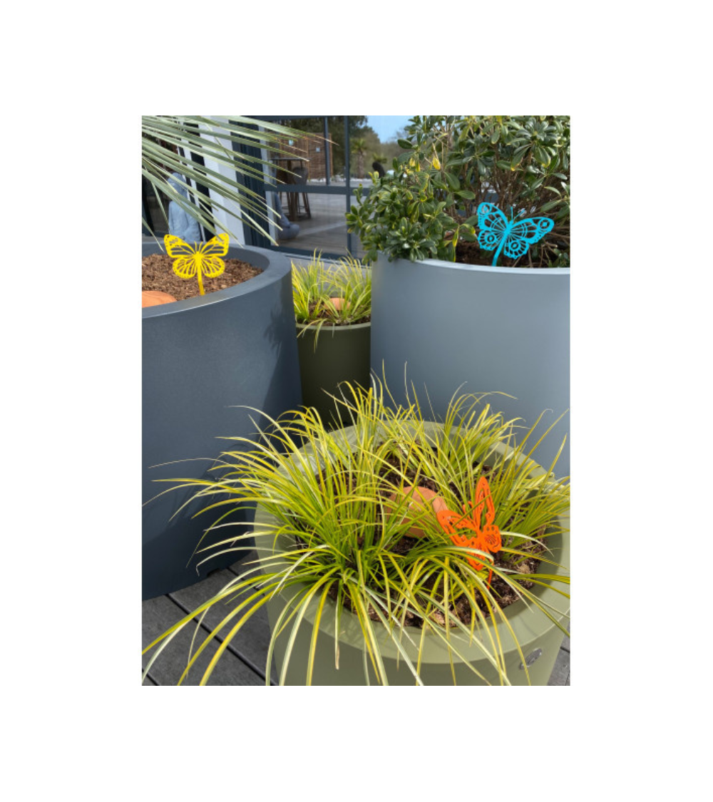 Papillon Amor en métal à planter - Décoration de jardin - IDfer